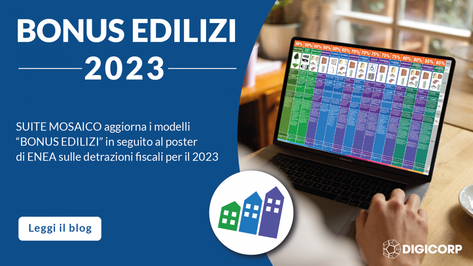 Bonus Edilizi di Suite Mosaico aggiornati a Enea 2023 - Digicorp